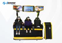 China 100 Movies Virtual Reality Cinema 3 Players 5D Theater With 24 Inch Display for sale