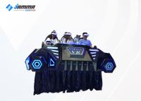 China 6 Person 9D Virtual Reality Cinema With Special Effect Cool Tank Appearance for sale
