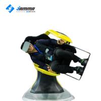 China 360 Rotation Virtual Reality Simulator 9D VR Cinema Roller Coaster Movies for sale