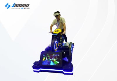 China Dynamic Platform VR Racing Simulator 4 Player Black And Yellow Color for sale