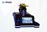 China Dynamic Platform VR Racing Simulator 4 Player Black And Yellow Color for sale