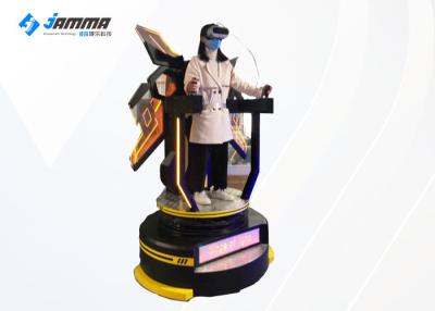 China One Player Size 1.56×1.6×2.66M VR 360 Flight Simulator With Rotating Platform for sale