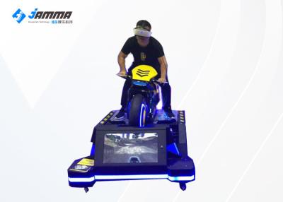 China Galvanize Steel VR Motorcycle Simulator Racing Game Machine Resolution 2560*1440 for sale
