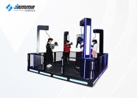China HTC Glasses 4 Players Virtual Reality Platform With 4 PP Gun for sale