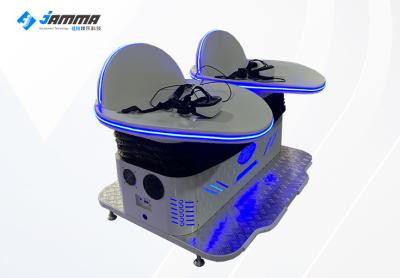 China Double Players 9D VR Cinema Roller Coaster Virtual Reality Machine for sale