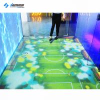 China AR Interactive Game Interactive Floor Projection 1.85X2.5M 21pcs Cartoon Games for sale