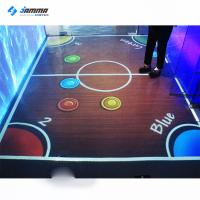 China AR Interactive Game Interactive Floor Projection 1.85X2.5M 21pcs Cartoon Games for sale