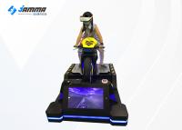 China Galvanize Steel 9D VR Motorcycle Driving Simulator 4 Racing Games for sale