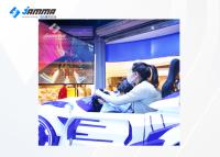 China 360 Rotation Racing Car Driving Simulator With Three Electronic Cylinder for sale