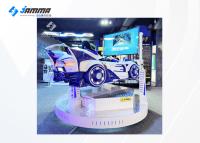 China 360 Rotation Racing Car Driving Simulator With Three Electronic Cylinder for sale