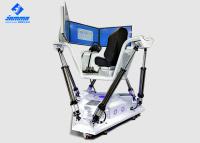 China 42 Inch 3 Screen 6 Dof Racing Car Driving Simulator For Game Center for sale