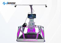 China 500W 9D Virtual Reality Platform VR Shooting Sumulator 80Pcs Games for sale