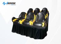 China 6 Players 7D Cinema 5D Movie Theater With Motion Seats for sale