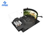 China 35KW 8 Players 3D Arc Screen Track Theater All Dimensional Cinema 1 Game for sale
