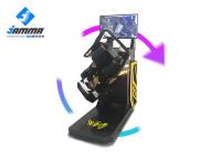 China 42''  Screen 360° Rotation 9D VR Flight Simulator For Roller Coaster for sale