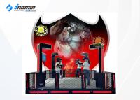 China I5 System 4 Players Virtual Reality Shooting Simulator 4 Sets PP Gun 9D Game Machine for sale