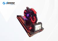 China Black Red 9D VR Motorcycle Racing Simulator With 4 Racing Games for sale
