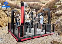 China Multiplayer Virtual Reality Simulator 9D VR Shooting Machine With 10 Games for sale