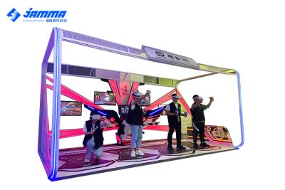 China 9D 4 Players VR Express Shop Virtual Reality Shooting Simulator 42 Games for sale