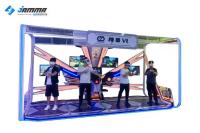 China Multiplayers 9D VR Express Shop VR Shooting Simulator 42 Games for sale
