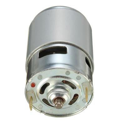 China Faradyi Customized 12v-48v 300w Dc Motor High Torque 18000 Rpm 25000 Rpm Brushed 775 for sale