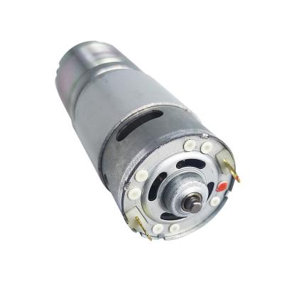 China Faradyi Customized 550 555 Planetary Gear Motor Dc 12-24V Metal Gear High Torque Long Life Brush and Brushless Motor for sale