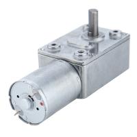 China Faradyi Custom 24v High Torque Electric Worm Geared Motor 12v Dc Motor for sale