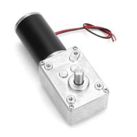 China Faradyi Customized High Torque Low Rpm DC Gear Motor 12V 24V Electric Motor with Worm Gearbox Bicycle DC Motor for sale