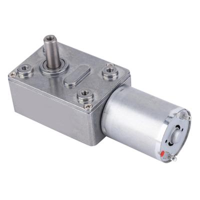 China Faradyi Customizable 5840 Worm Gear Reducer Motor Tributary Micro Motor 12V24V Mute Self-Locking Push Rod Curtain Click for sale