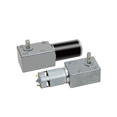 China Faradyi High Quality 58*83 Gearbox 12 Volt 12V 24V 60W 150W 200W 200Rpm 50 Rpm 60Rpm 50Kgcm 7Nm High Torque Dc Worm Gear Motor for sale