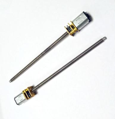 China Faradyi Factory Direct Sale Super Long Thread N20 Click 3-12V High Torque Lead Screw Dc Gear Motor for sale