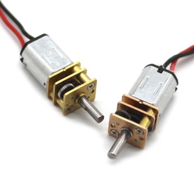 China Faradyi Customized N20 DC Gear Motor 12mm Micro Gear Electronic Lock Motor Intelligent Robot Motor for sale