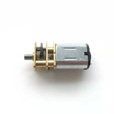 China Faradyi High Quality Micro Motor 1.5v-24volt N20 12mm Dc Gear Motor With 3mm D-shaft For Door Lock for sale