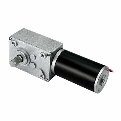 China Faradyi Customized Factory Price Worm Gear Motor 12v 1 100 ratio Low speed High torque Motor for sale