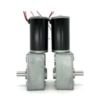 China Faradyi Hot Sale 8mm Max Load 70Kg Right Angle High Torque Dc Brushless Worm Gear Motor For Massage Gun for sale