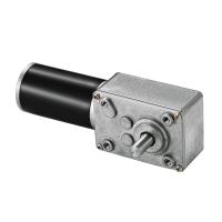 China 5882 High Torque Low Rpm DC Gear Motor 12V 24V Electric Motor with Worm Gearbox Bicycle DC Motor for sale