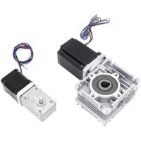 China Faradyi Customaztion Single Dual Shaft Long Lifespan Hot-selling Stepper Motor Worm Gear Motors For Handling Robot for sale