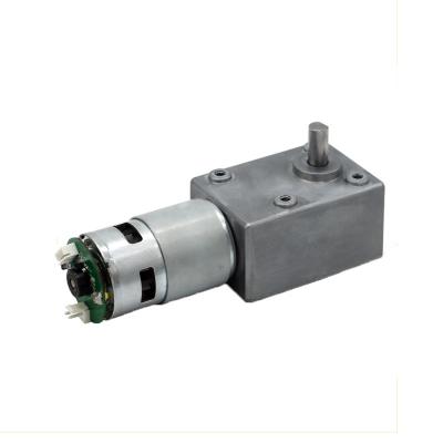 China Faradyi customizable brush motor turbo worm DC geared motor high torque low speed speed control motor 12V 24V for sale