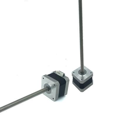 China Faradyi Custom Professional Manufacture 42mm High Torque 2.7V 5V 2Phase Gear Drive Linear Stepper Motor With Encoder for sale