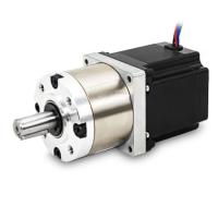 China Faradyi High Performance Servo Motor  Ssilver Color Brushless  Dc 12V Gear Motor With Pulley for sale