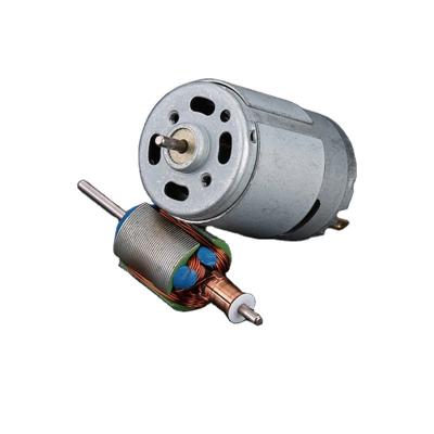 China Faradyi High Quality Used for Electric Forklift Spare Part Steering Motor Micro Motor Dia 5mm Carbon Steel Shaft IE 1 Brush for sale