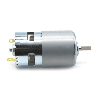 China High Power Motor Dc 12v 12000turn/min Large Torque Motor Ball Bearing Tools For Diy Driver Parts for sale
