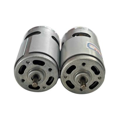 China Faraday High Torque And Low Noise Electric Motor Gearbox 14000 Rpm 12v Dc Carbon Brushes Blower Vacuum Cleaner Motor Treadmill for sale