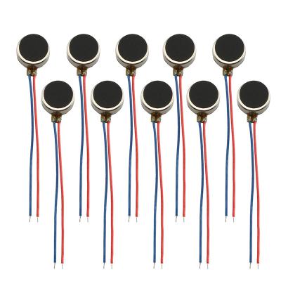 China Faradyi Hot Sale Coin Type Vibration Motor 10mm*3.4mm  Flat Vibrating Mini Electric Dc Motor For Wearable Device for sale