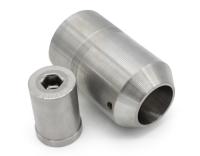 China Tungsten Carbide Straight Hole Fastener Dies HRA 90.5 Drawing Die for Cold Heading for sale
