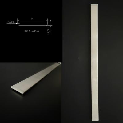 China 6-40mm 304 Stainless Flat Bar Corrosion Resistance for sale