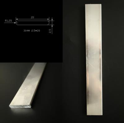 China SS201 Stainless Steel Flat Steel 1-6m Corrosion Resistance SS304 for sale