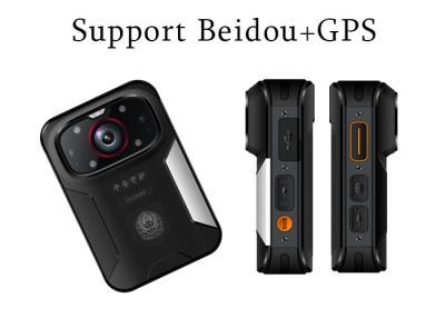 China Live Streaming HD 1080P 1300W 2500mAh GPS 4G Body Cam IP68 for sale