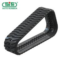 China Continuous Skid Steer Rubber Tracks 450x86Bx56 Rubber Crawler Tracks for Neuson 1101 Skid Steer Loader for sale