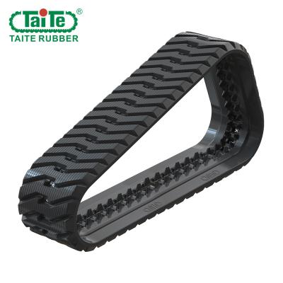 China Continuous Skid Steer Rubber Tracks 450x86Bx56 Rubber Crawler Tracks for Neuson 1101 Skid Steer Loader for sale